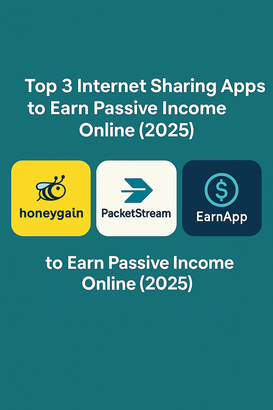 Top 3 Internet Sharing Apps to Earn Passive Income | MyDailyGadgets